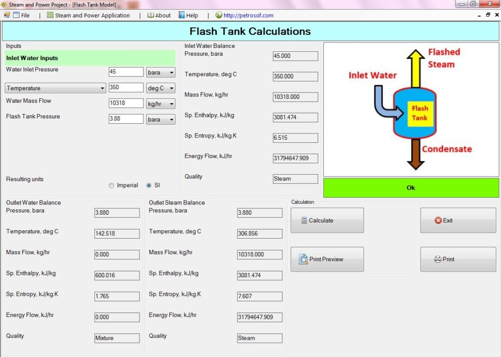 Steam And Boiler System Calculations | Petrosof